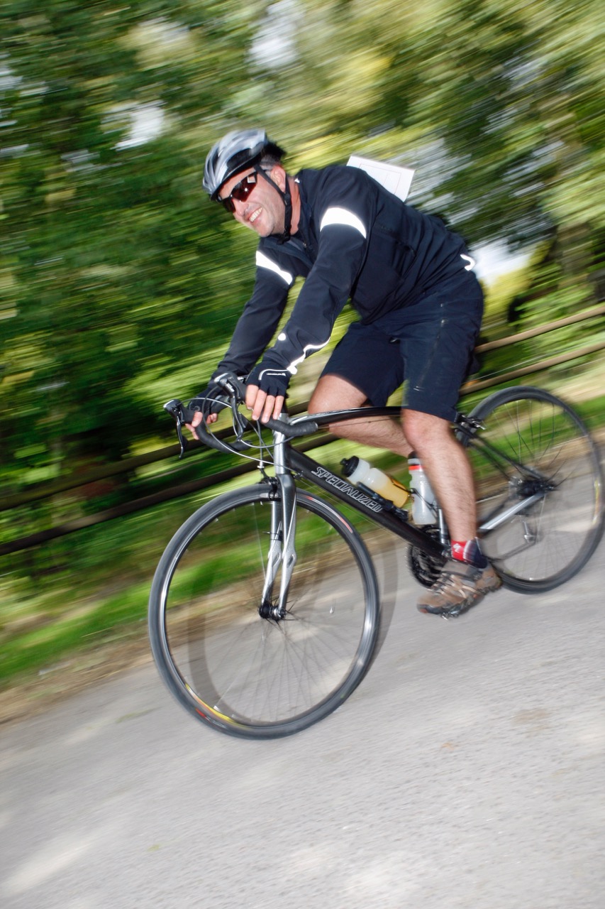 BHF Photo – Dad On A Bike